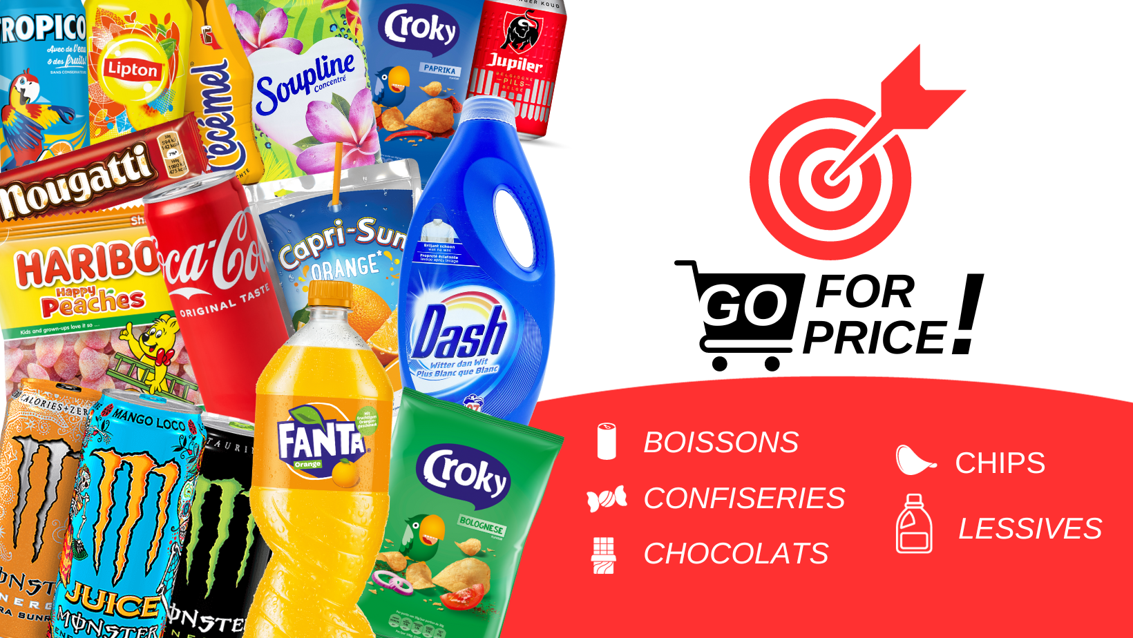 Boissons et confiseries à bas prix ! - Go For Price